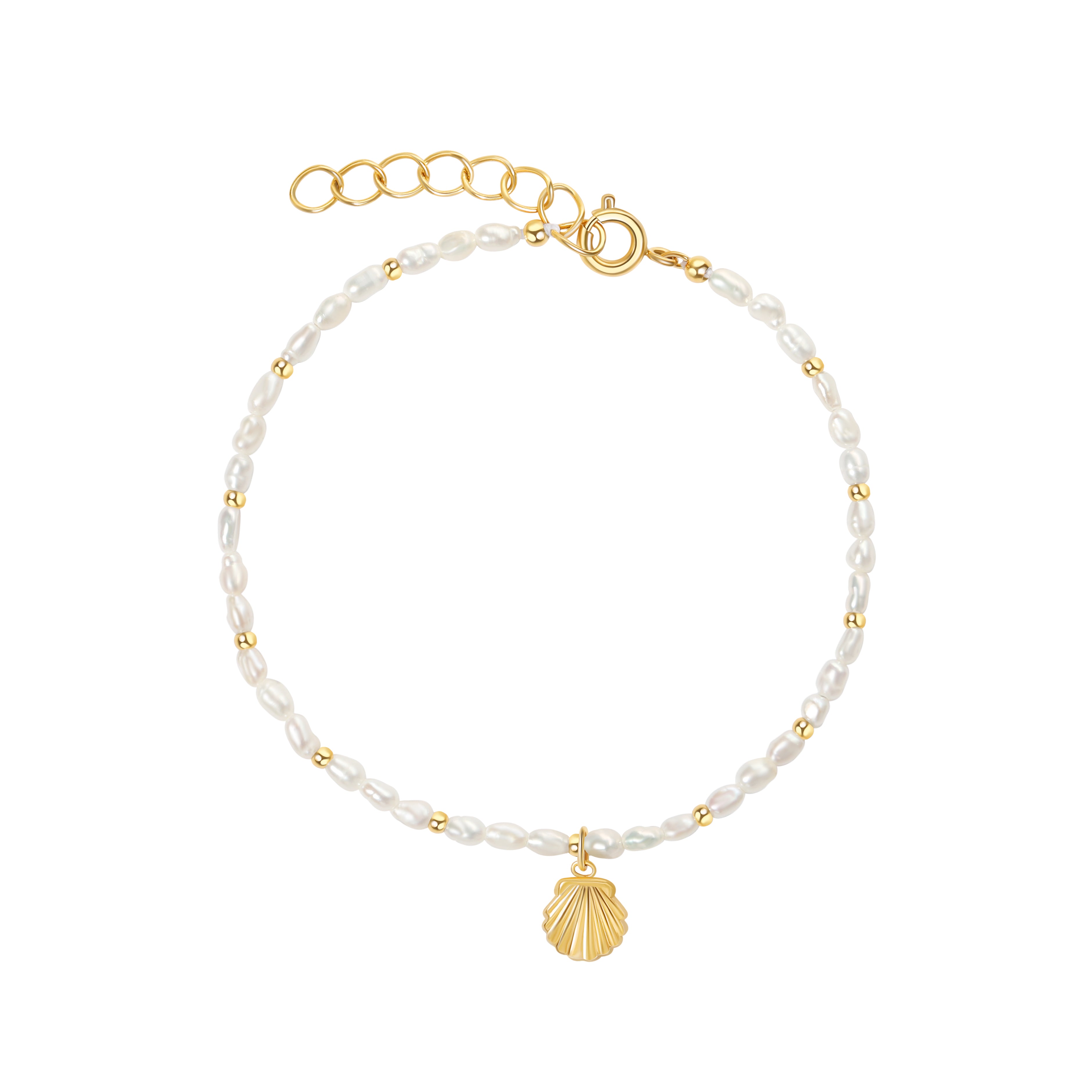 Pearl & Gold Bead Bracelet | Break Out Jewellery