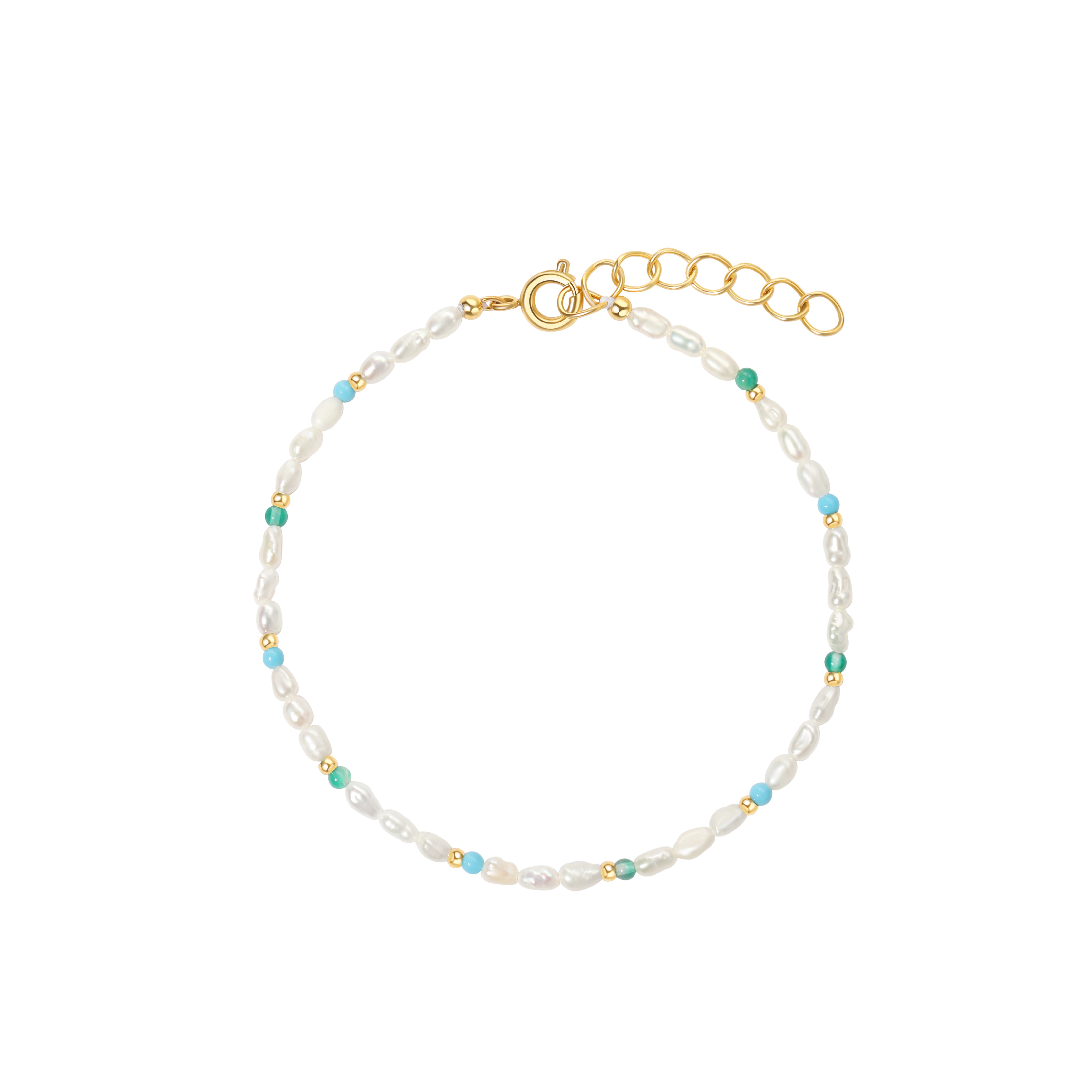 Pearl & Gold Bead Bracelet | Break Out Jewellery